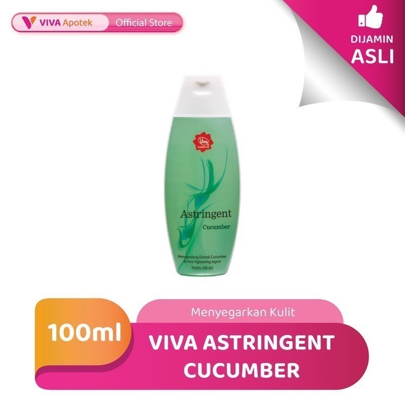 Jual Viva Astringent Cucumber untuk Menyegarkan Kulit (100 ml) | Shopee ...