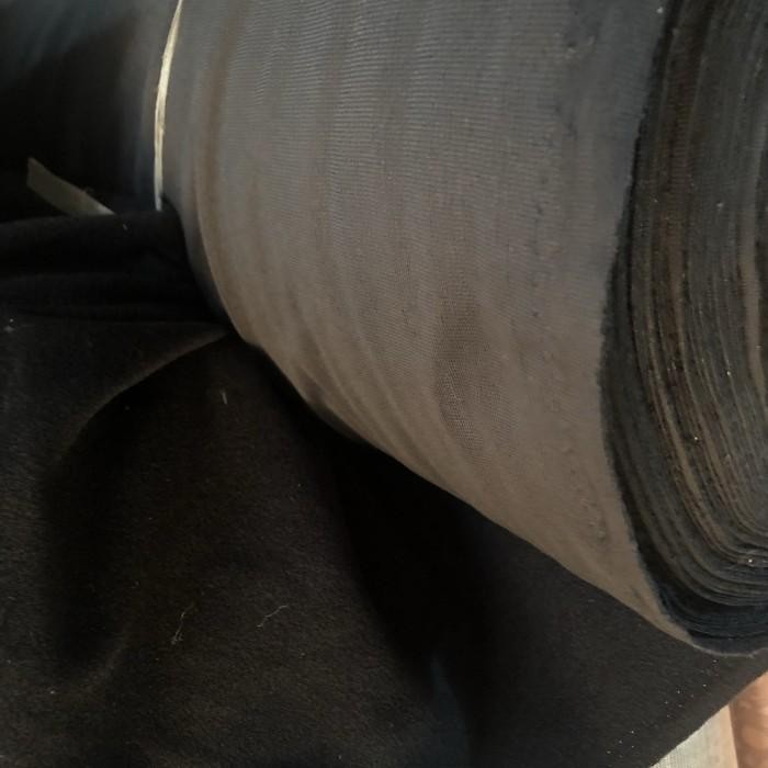 Jual BAHAN JOK MOBIL FABRIC WARNA HITAM POLOS | Shopee Indonesia