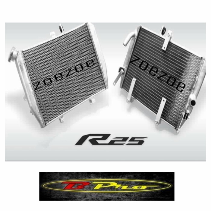 Jual Radiator Bpro Yamaha R25 MT25 BPRO Radiator R25 Original | Shopee ...