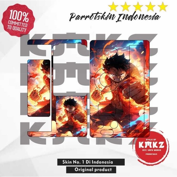 Jual Garskin Sticker Inner Pulse v2 v5 mini Luffy gear 5 one piece ...