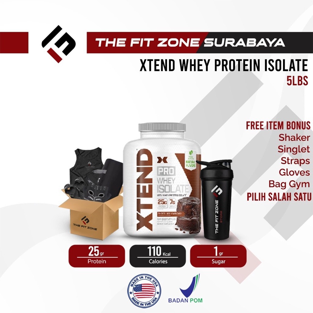 Jual XTEND Pro Whey Protein Isolate 5 Lbs Supplemen Fitness Whey ...