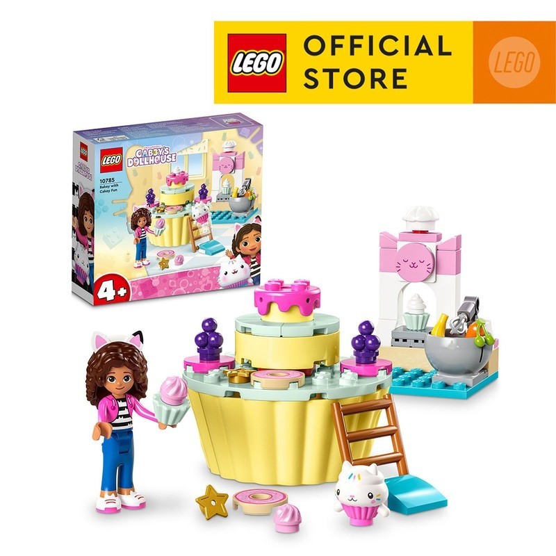 Jual LEGO Gabby's Dollhouse 10785 Bakey with Cakey Fun (58 Pieces ...