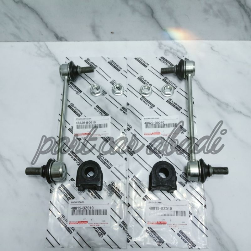 Jual Karet Stabilizer & Link Stabil Depan Set4Pc Asli Toyota Avanza ...