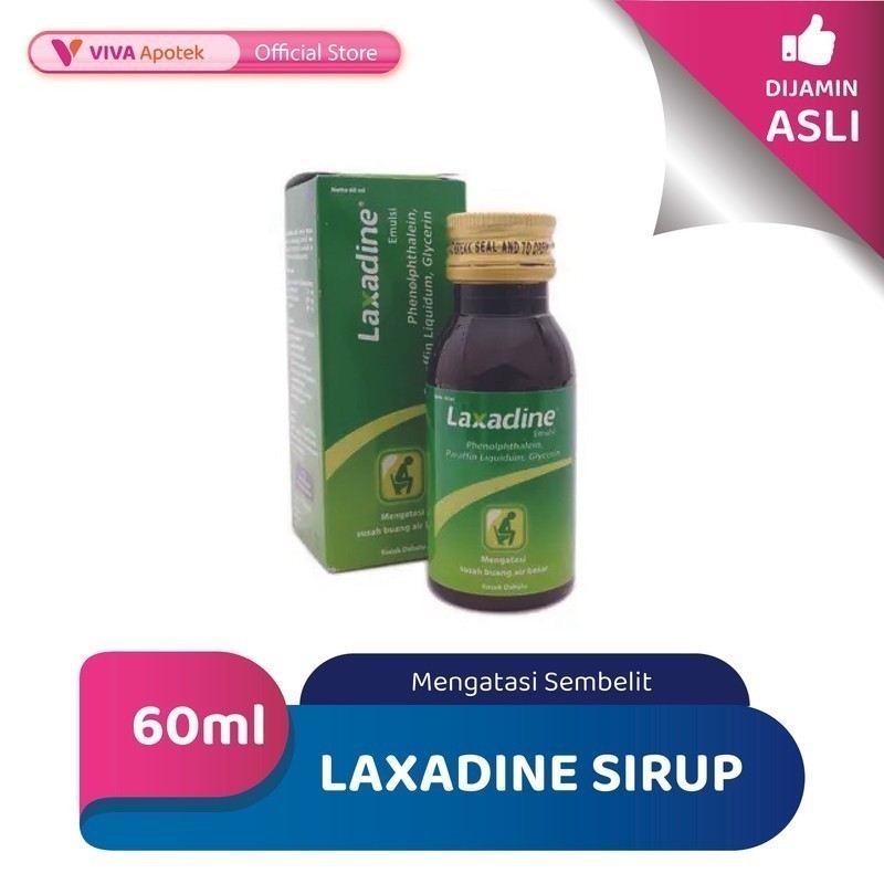 Jual Laxadine Sirup Obat Pencahar untuk Mengatasi Sembelit (60 ml ...