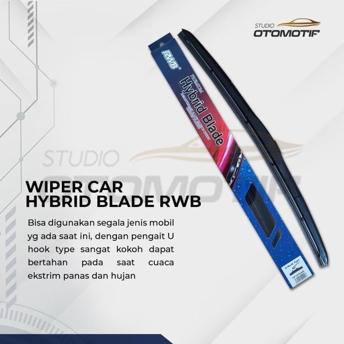 Jual PAKET RWB HYBRID WIPER BRIO SATYA 2012-2017 DEPAN BELAKANG 3 PCS ...
