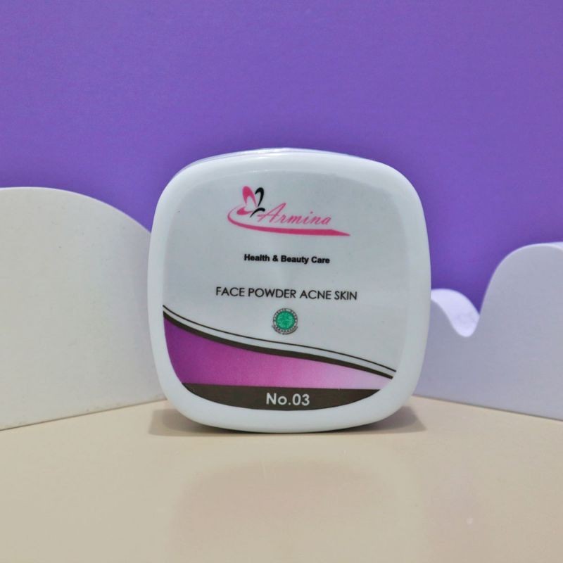 Jual 𝗔𝗿𝗺𝗶𝗻𝗮 - 𝗕𝗲𝗱𝗮𝗸 𝗧𝗮𝗯𝘂𝗿 𝗔𝗰𝗻𝗲 - Acneskin Face Powder - Bedak Jerawat ...