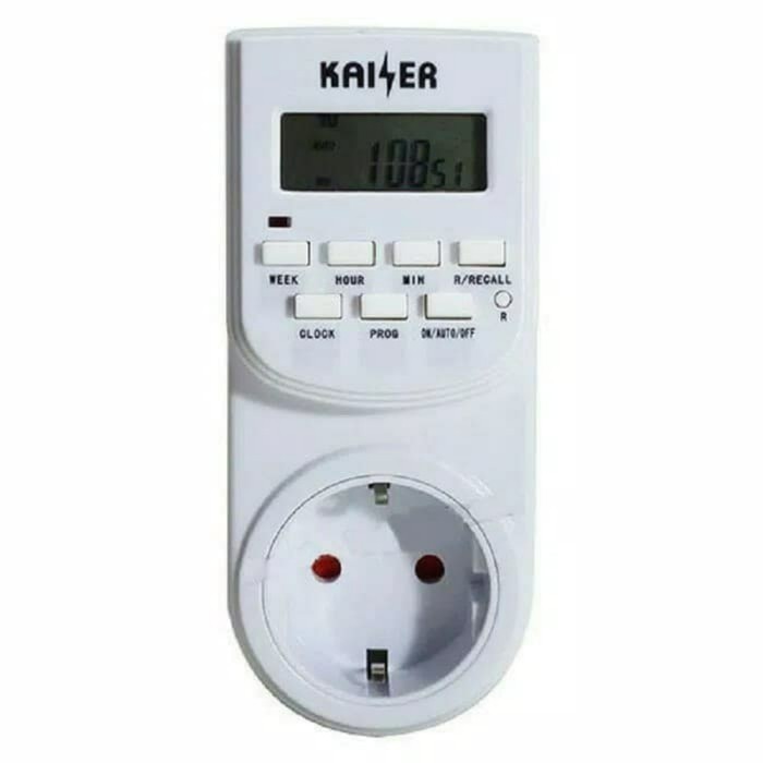 Jual Ready Stop Kontak Kaiser Timer Digital - Timer digital Kaiser ...