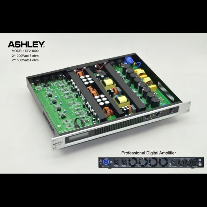 Jual Ready Power Amplifier Ashley DPA 1000 DPA1000 2 x 1000 watt ...
