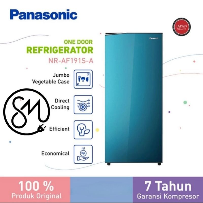 Jual Kulkas Panasonic NR-AF191S-PK A R 1 Pintu 164 L NRAF191S | Shopee Indonesia