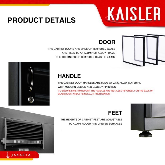 Jual Dry Box Cabinet Lemari Kering Simpan Kamera 50 Liter Kaisler Ac ...