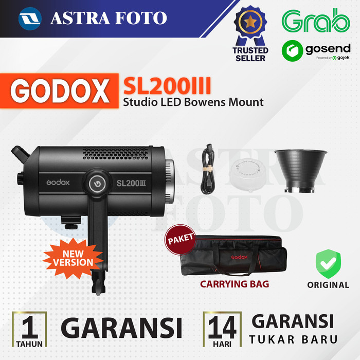 Jual Godox Sl200Ii Studio Led Bowens Mount Sl200 Ii Sl 200 Ii Sl200W Ii ...
