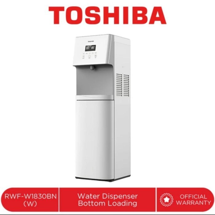 Jual Water Dispenser Galon Bawah Compressor Toshiba Rwf-W1830Bn W [Resmi] | Shopee Indonesia
