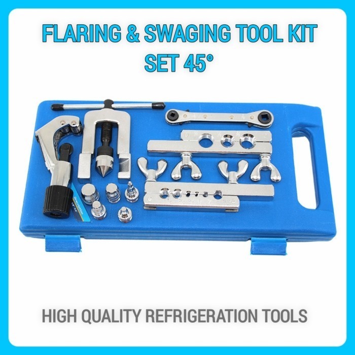 Jual Flaring Tool Ac Set Swaging Ct278 Plus Kunci Rachet Cutter Ac ...