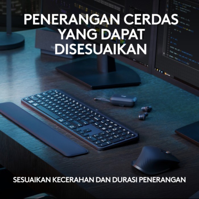 Jual Logitech Mx Keys S Wireless Bluetooth Keyboard Smart Backlight ...