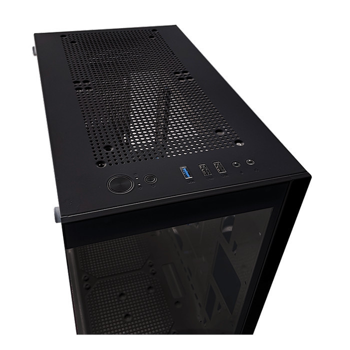 Jual Casing Pc Cube Gaming Zuarv Black - Matx Gaming Case - Tempered ...