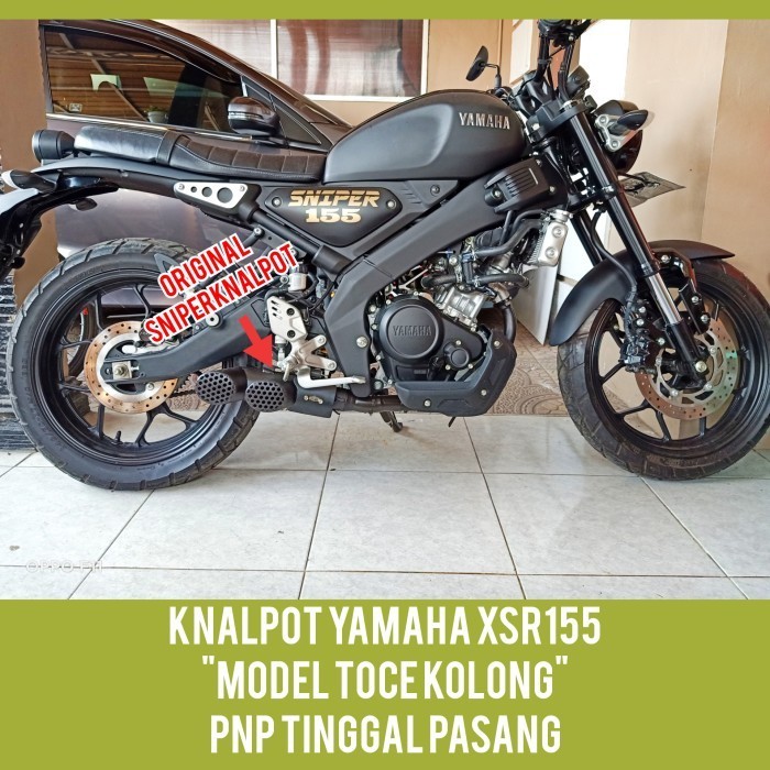 Jual Knalpot Yamaha xsr 155 model toce | Shopee Indonesia