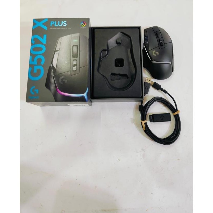Jual Logitech G502 X Plus Wireless Gaming Mouse G502X G 502 X RGB ...