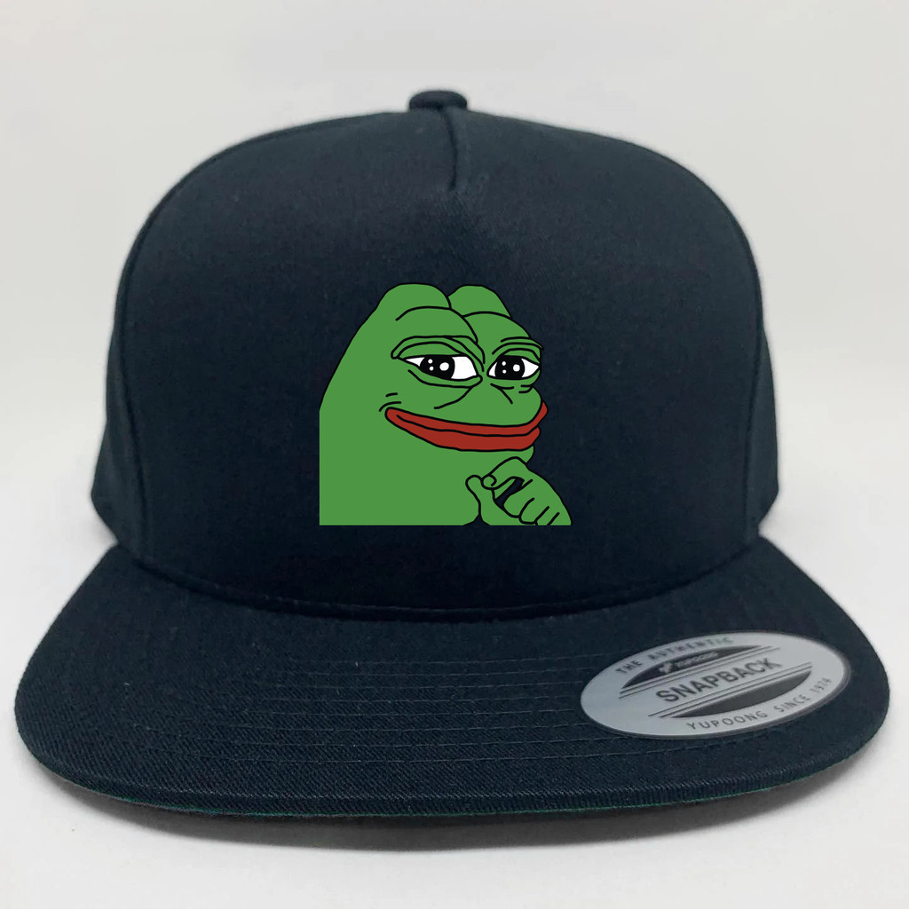 Jual Topi Snapback CAMOE Crypto Meme Pepe Coin | Shopee Indonesia