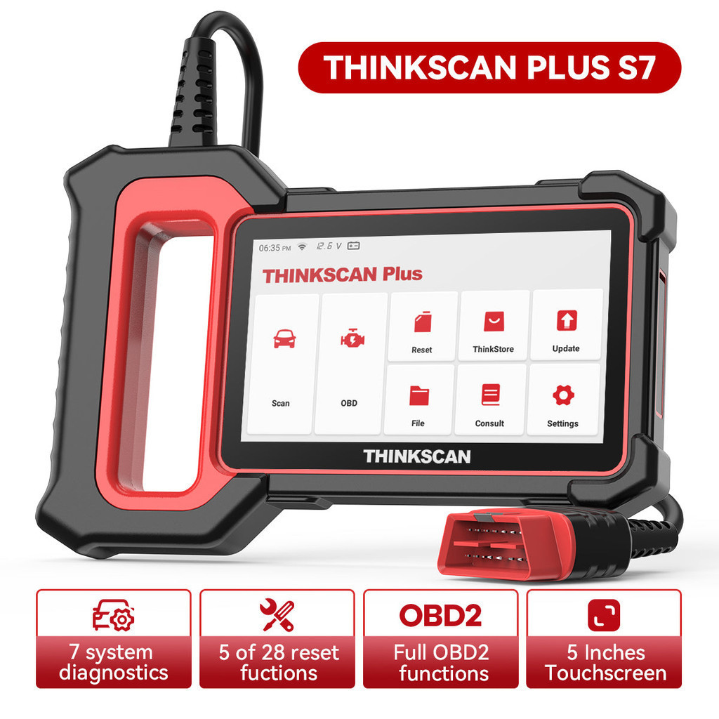 Jual Thinkcar Thinkscan Plus S7 OBD2 Scanner Alat Diagnostik Minyak EPB ...
