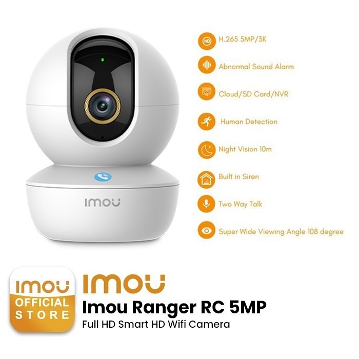 Jual Imou Ranger Rc 5Mp Full Hd Smart Hd Wifi Camera | Shopee Indonesia