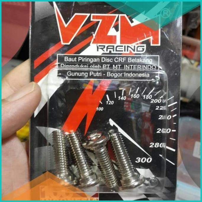 Jual BAUT DISS HONDA CRF 150 BELAKANG 1 SET MEREK V1M 19F3B2024 ...