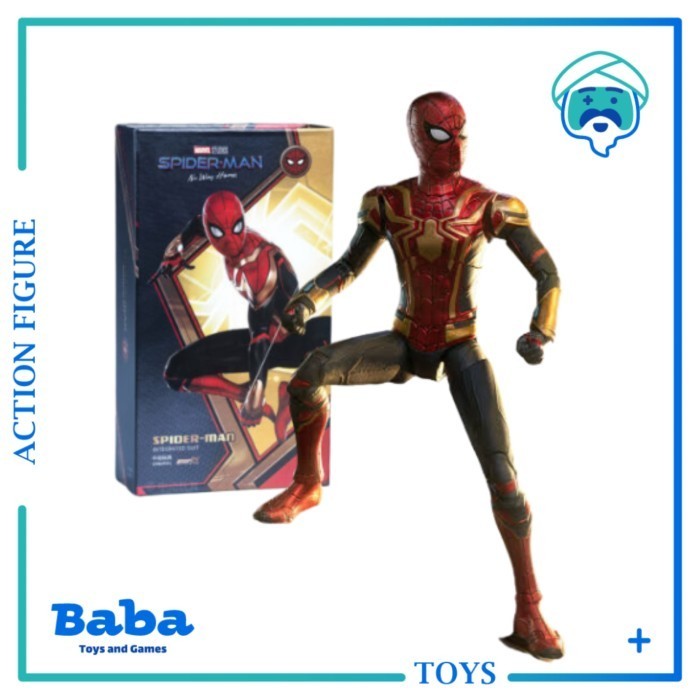 Jual Mainan Figure Marvel Avengers ZD Toys Spiderman No Way Home Spider ...