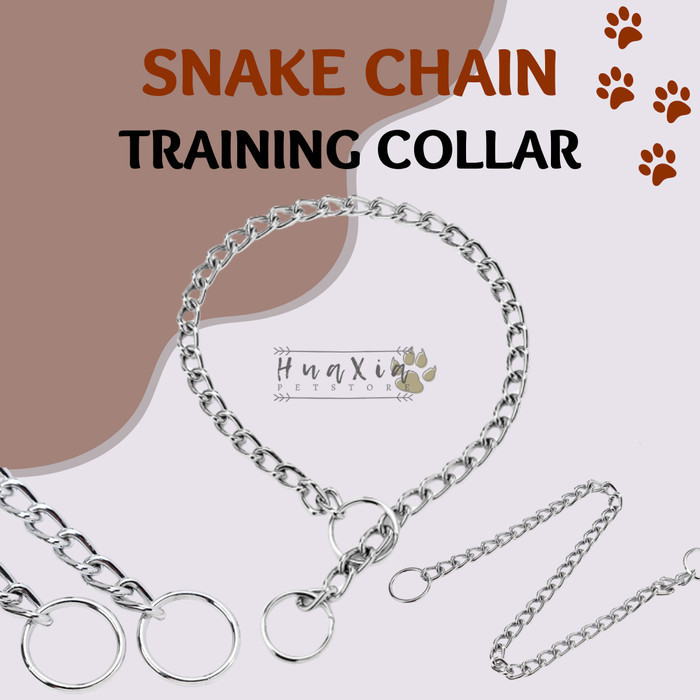 Jual Pet Snake Chain / Training Collar / Choke Collar Untuk Anjing ...