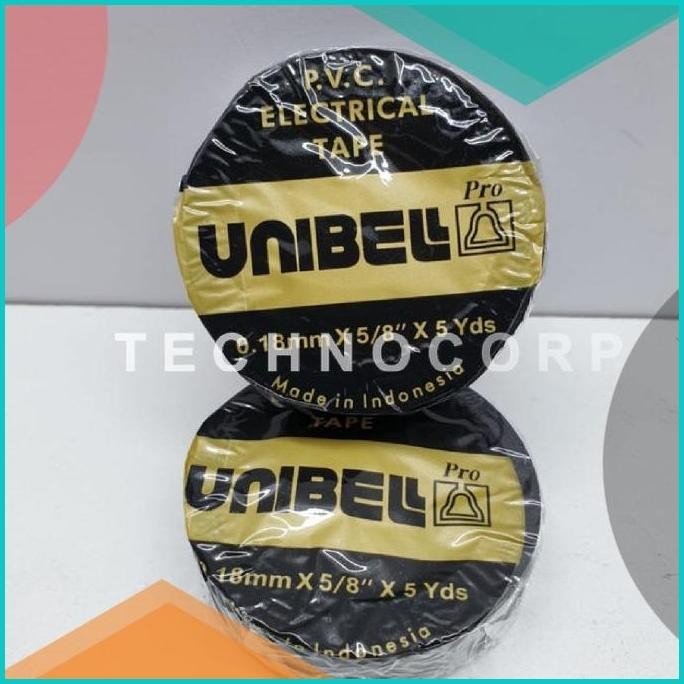 Jual LAKBAN ISOLASI LISTRIK UNIBEL / UNIBELL PRO PVC 5 YARDS 19F3B2024 ...
