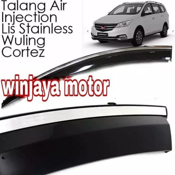 Jual Diskon neet Talang Air Wuling Cortez 2017- List Stainless INJECTION Segera Beli | Shopee ...