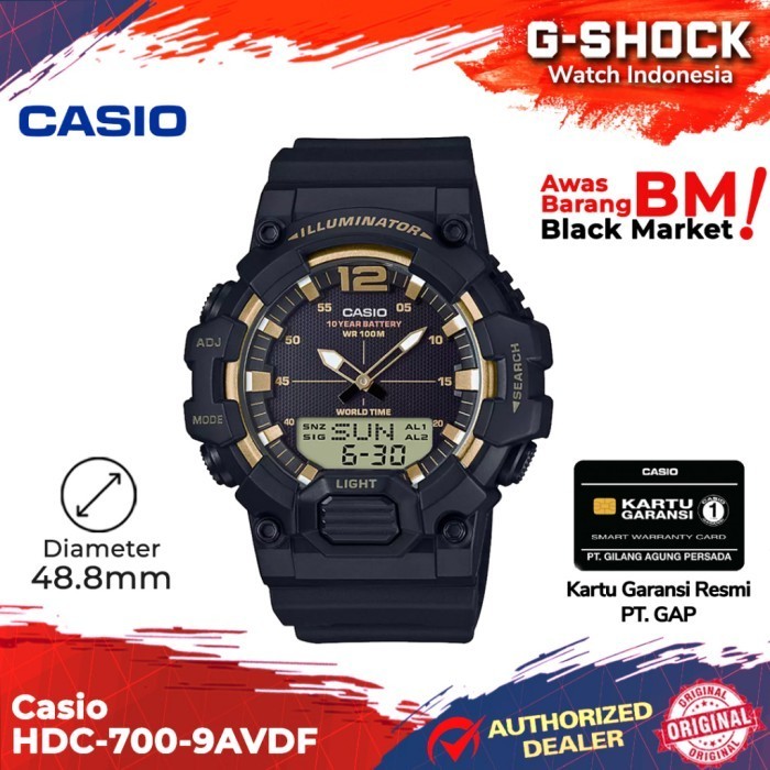 Jual Casio General Hdc-700-9Avdf Hdc-700-9A Hdc-700 Hdc700 Hdc 700 ...