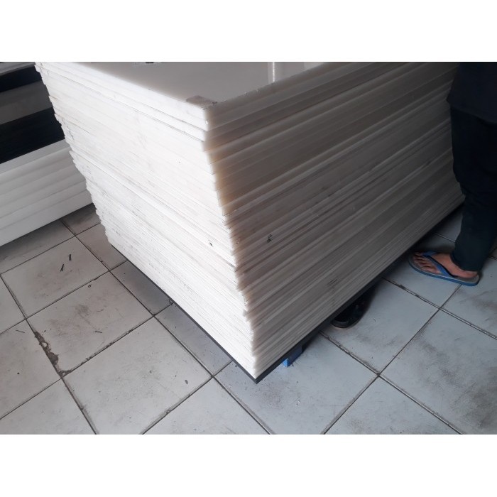 Jual Nylon Pe 1000X2000 8Mm Lembaran ( Polyethylene Sheet / Hdpe Plate ) | Shopee Indonesia