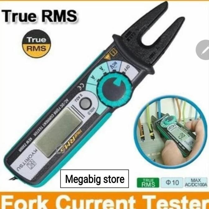 Jual Tang Ampere Model Garpu Digital Clamp Fork Meter Kyoritsu | Shopee ...
