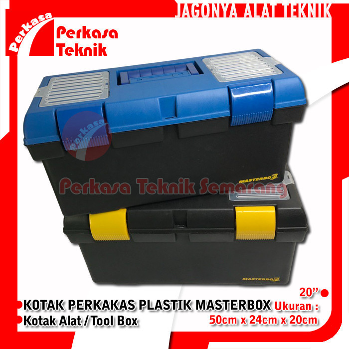 Jual MASTERBOX 20" Tool Box Kotak Perkakas Alat Toolbox Plastik 20 inch | Shopee Indonesia