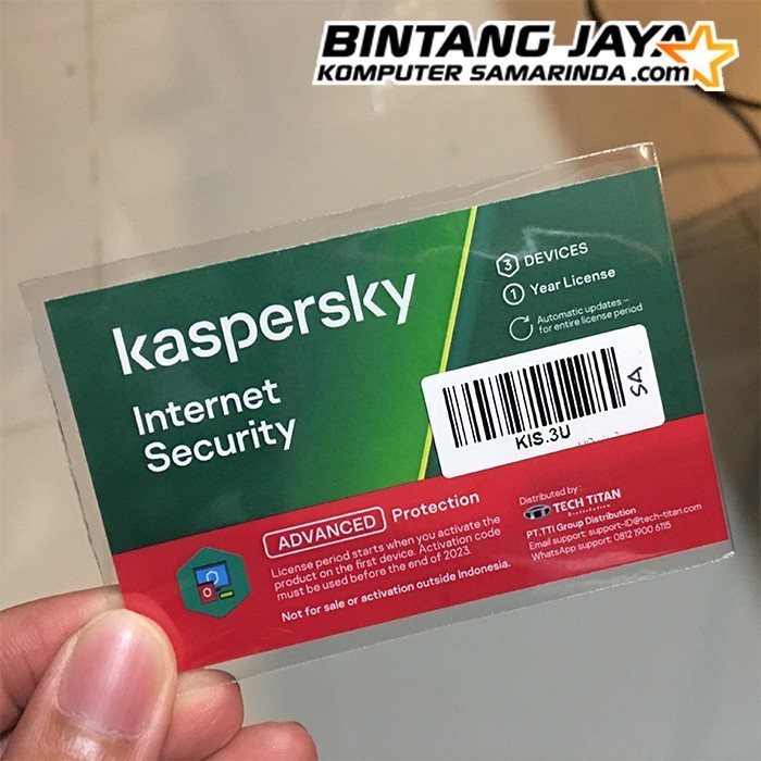 Jual Produk Terbaik] Kaspersky Internet Security License Key / Activation Code 3 User | Shopee ...