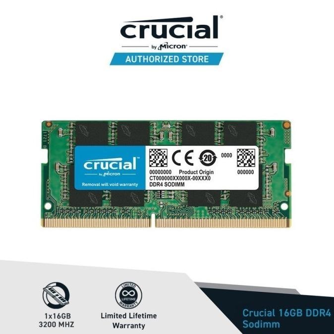 Jual Crucial Ddr4 3200 32Gb - Sodimm Memory Ram Laptop Notebook ...