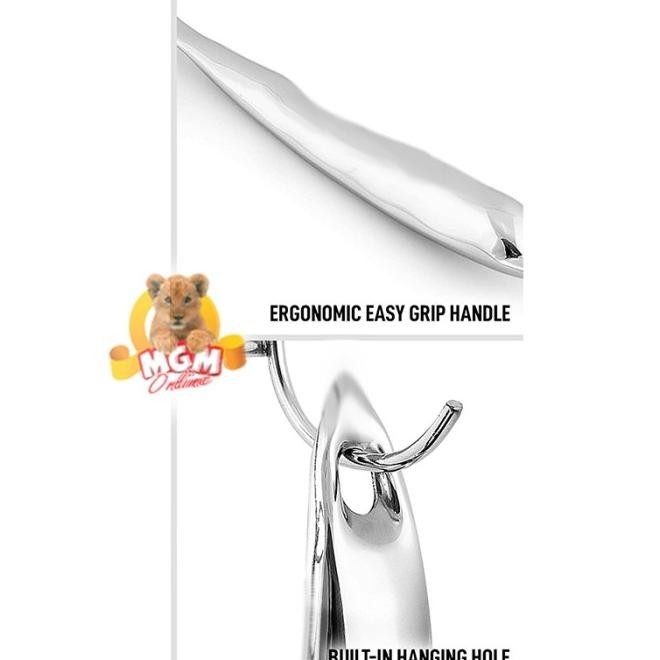 Jual SALADMASTER serving spoon Stainless Steel heavyweight ANTI KARAT ...