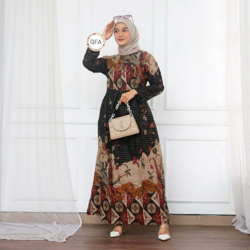 Jual Baju batik couple pasangan gamis dan kemeja pilihan shopee kaisa ...