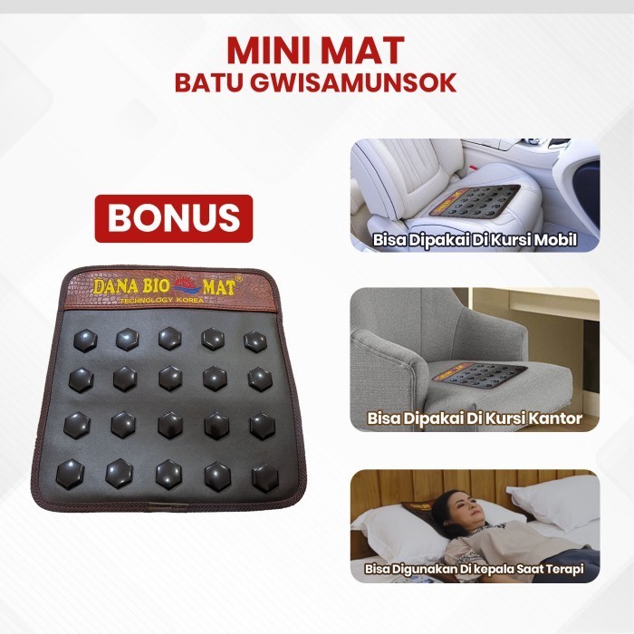 Jual Dana Bio Sun Mat Lite Matras Refleksi Batu Gwisamunsok - Original ...