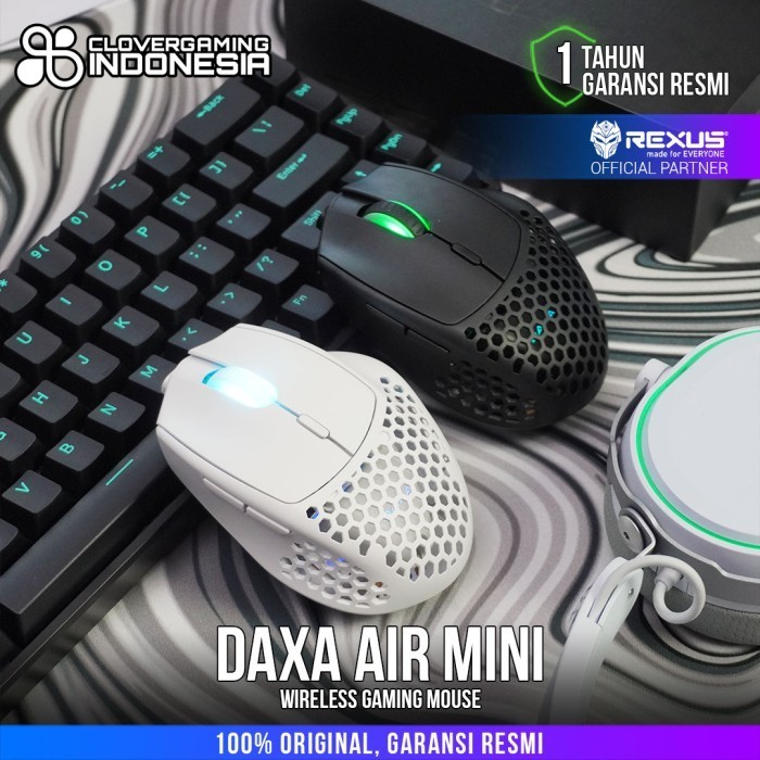 Jual Rexus Daxa Air Mini - Daxa Pro Air Mini Wireless Gaming Mouse ...