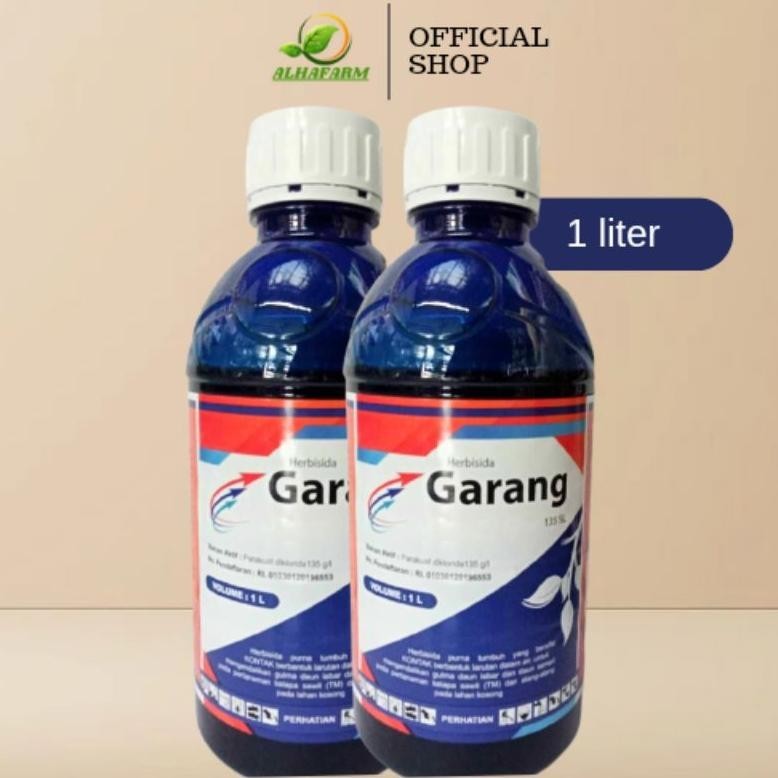 Jual New Herbisida Garang 135Sl Obat Rumput Kemasan Pabrik 1 Liter ...
