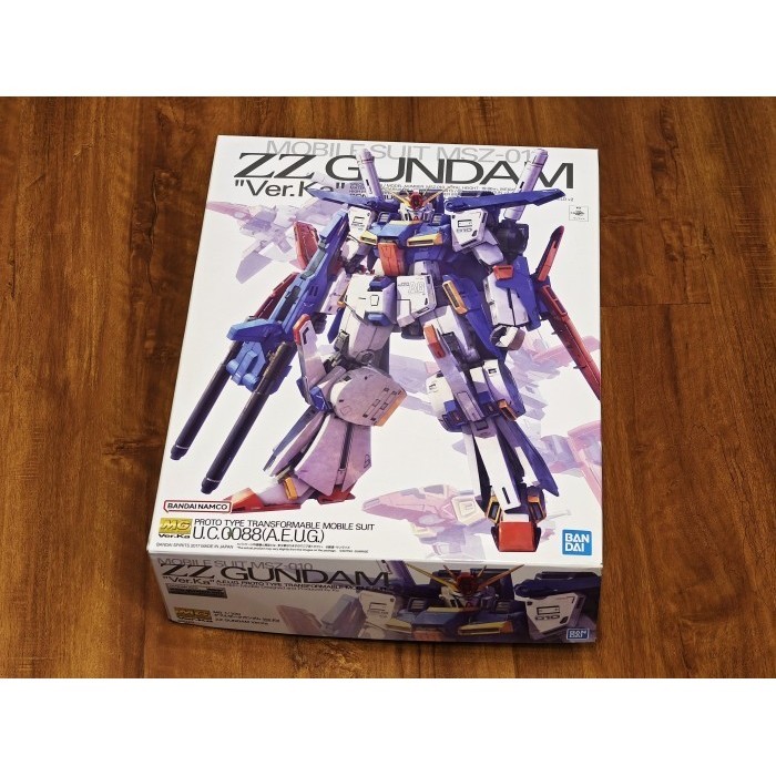 Jual MG ZZ Gundam VER KA Bandai Original Master Grade Ver. KA 1/100 | Shopee Indonesia