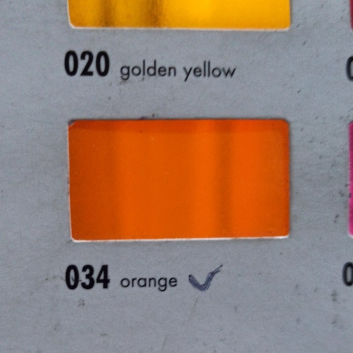 Jual ORACAL 8300-034 (ORANGE) | Shopee Indonesia