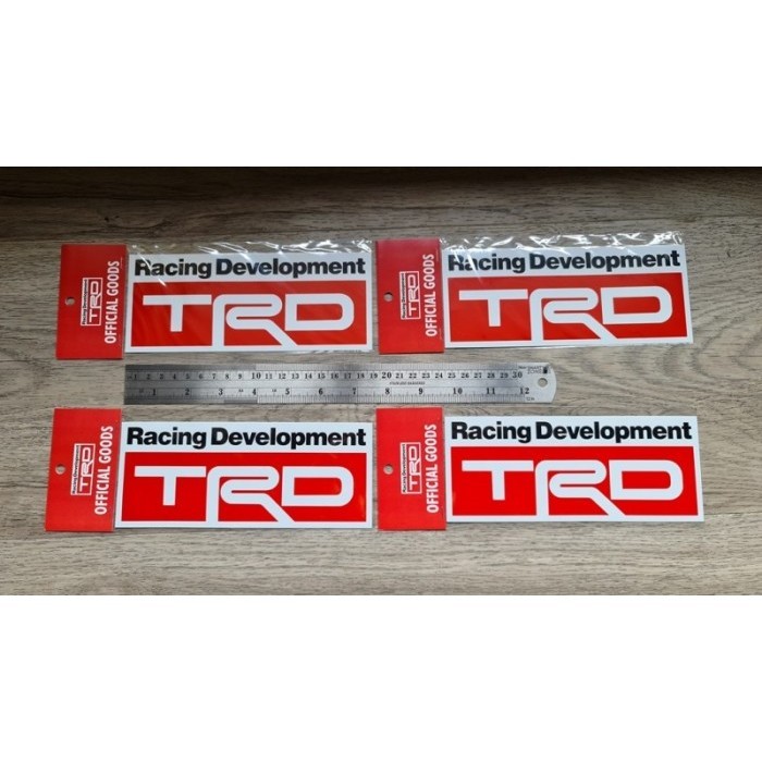 Jual TRD DECAL / STIKER ORIGINAL MADE IN JAPAN | Shopee Indonesia