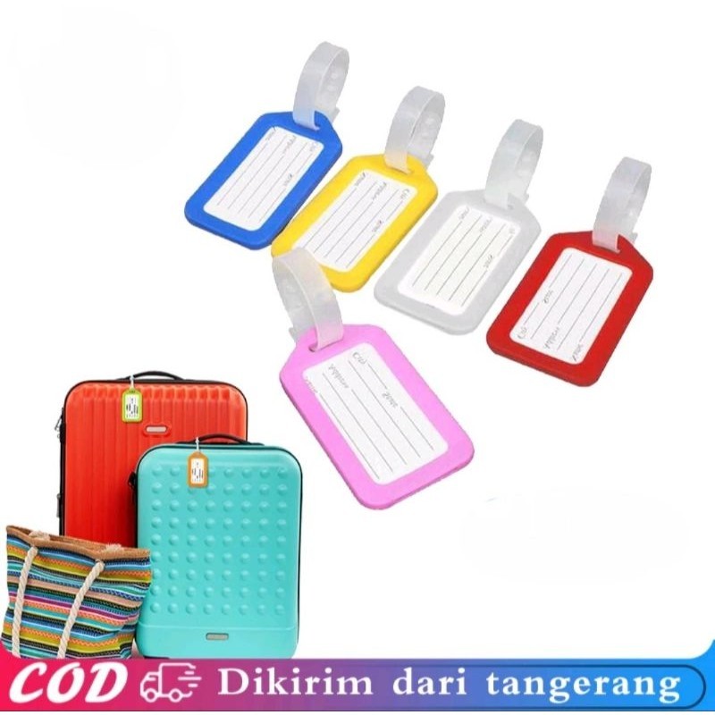 Jual Koper Tas Label Gantung Luggage Tag Gantungan Travel Name Tag ...