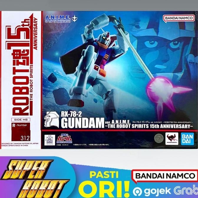 Jual RoDa Robot Spirits 15th Anniversary Side MS RX-78-2 Gundam Ver ...