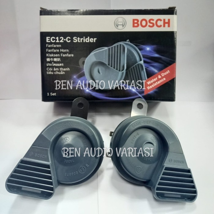 Jual Klakson Bosch Ec12-C Strider + Relay Set / Klakson Keong Mobil Motor | Shopee Indonesia