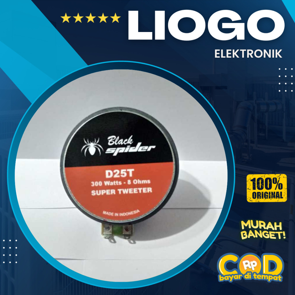 Jual Driver Tweeter Horn Black Spider D25T 300Watt Driver Tweeter Lapangan | Shopee Indonesia