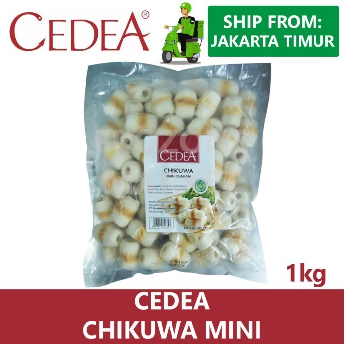 Jual Uinn - Cedea Chikuwa Mini 1Kg Ikan Olahan Frozen Food | Shopee ...