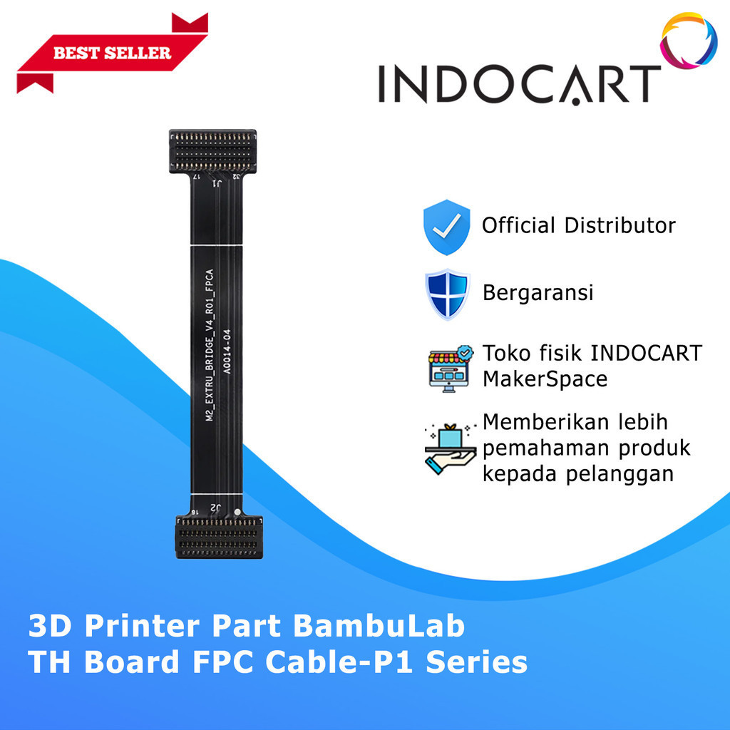 Jual 3D Printer Parts BambuLab TH Board FPC Cable-P1 Series | Shopee Indonesia