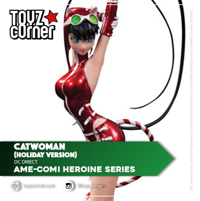 Jual DC Direct Ame-Comi Heroine Series Catwoman (Holiday Version) | Shopee Indonesia